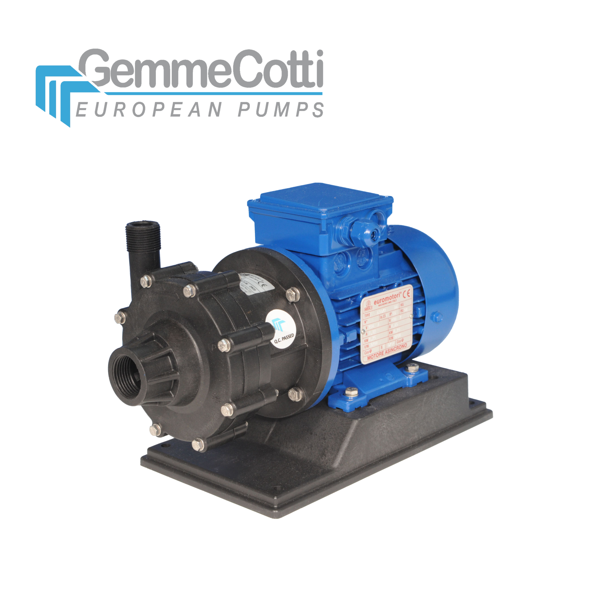 HTM 6 PP Magnetic centrifugal chemical pump - GemmeCotti