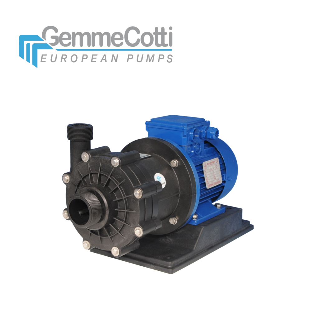 HTM 15 PP 1,1kW Magnetic drive centrifugal pump - GemmeCotti